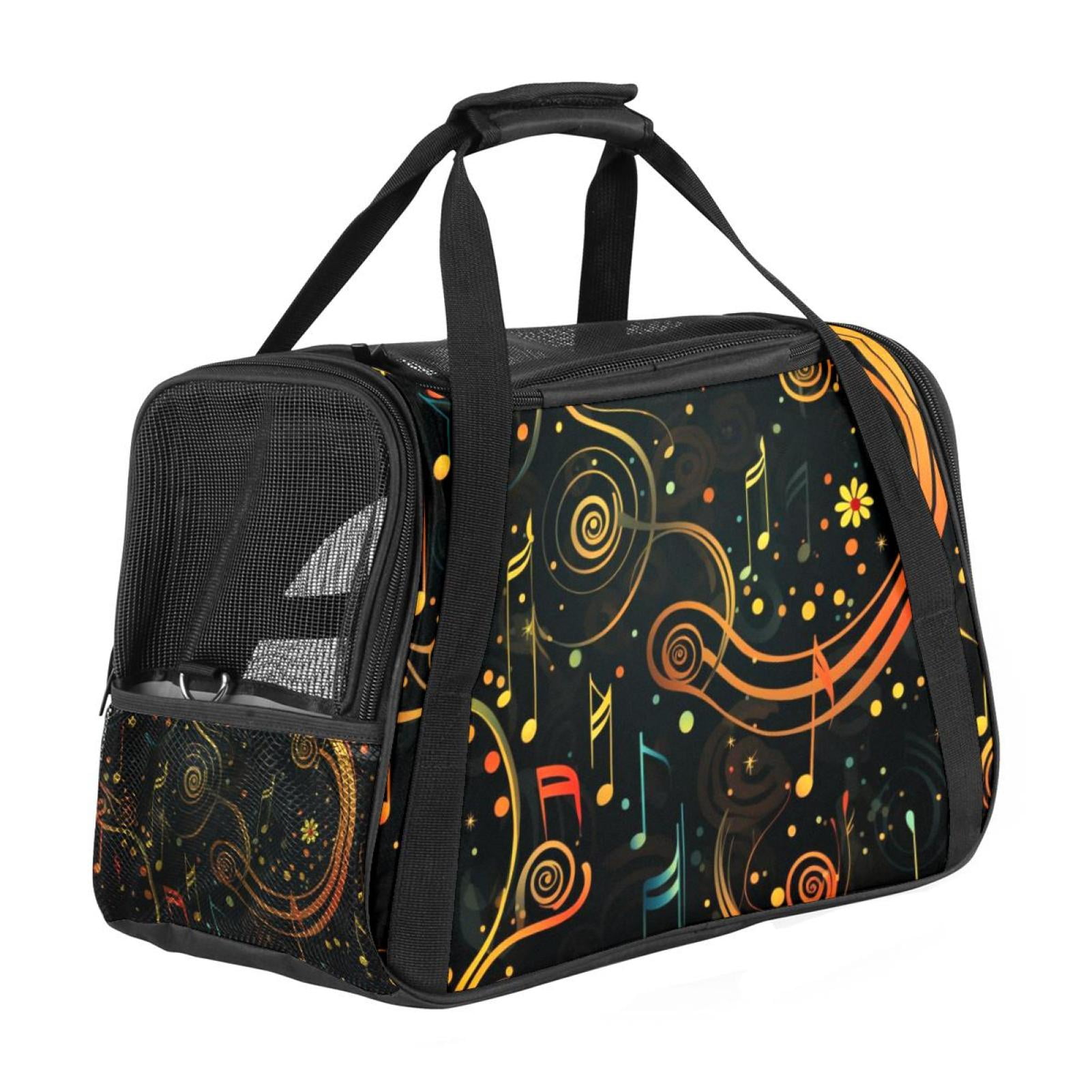 Note Premium Fabric Pet Bag - Durable 900D Oxford Cloth - Cozy Sherpa Base - Ideal for Cats ...