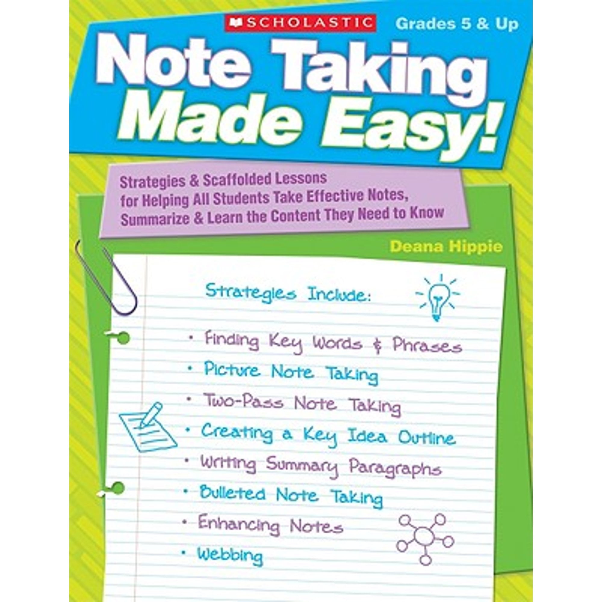 Pre-Owned Note Taking Made Easy!: Strategies & Scaffolded Lessons for ...