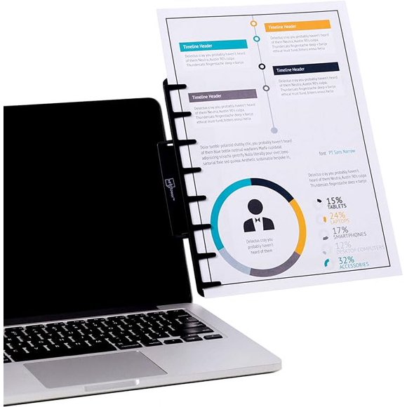 Monitor Paper Holder