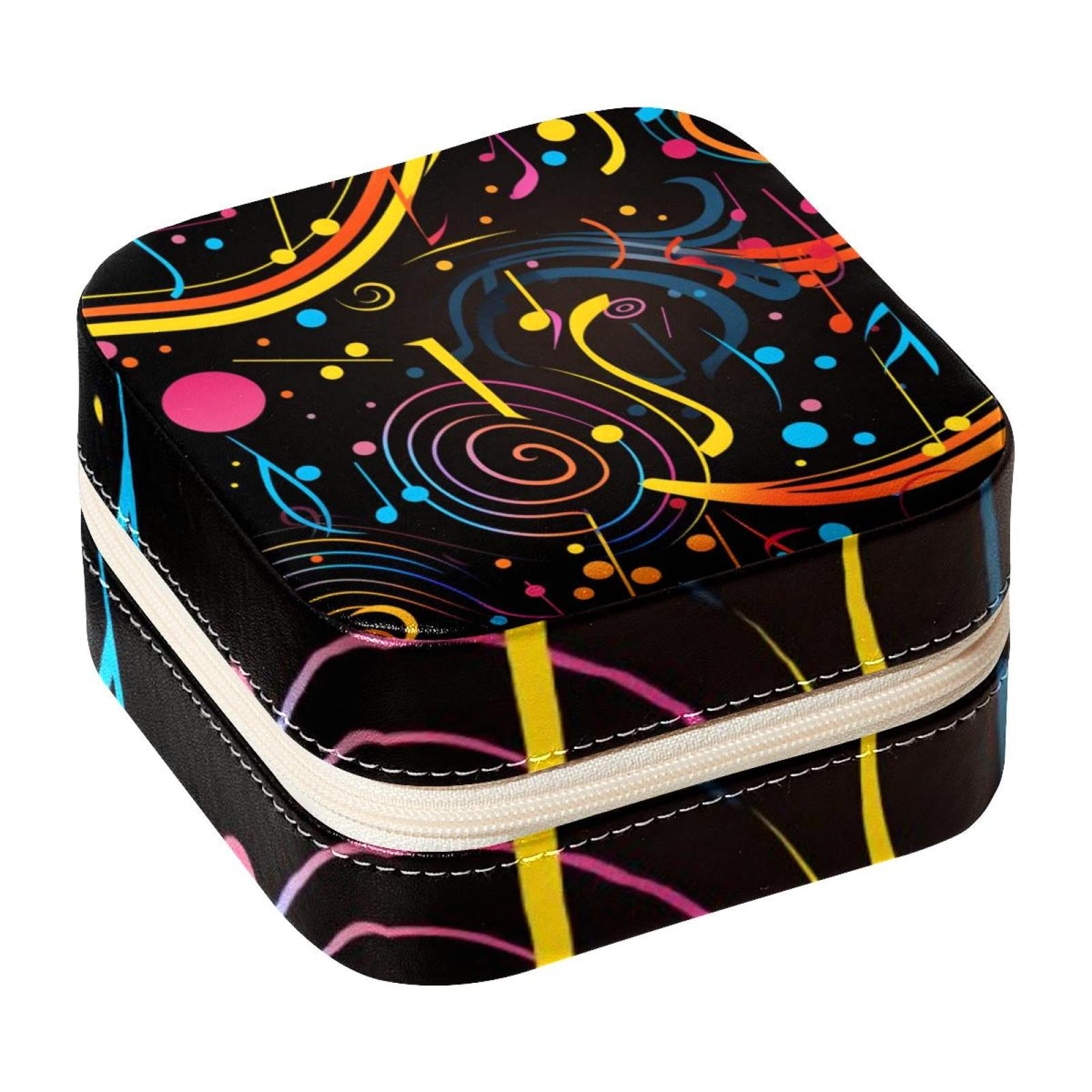Note Travel Portable Square Jewelry Box: Storage Box, Decorative Box ...