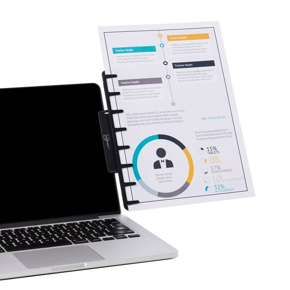 Monitor Paper Holder