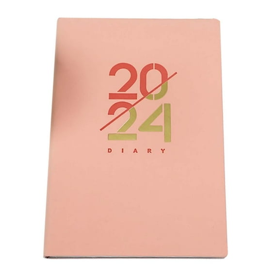 Notebook 2024 Agenda Book Home Supply Schedule Planner Daily Planner ...