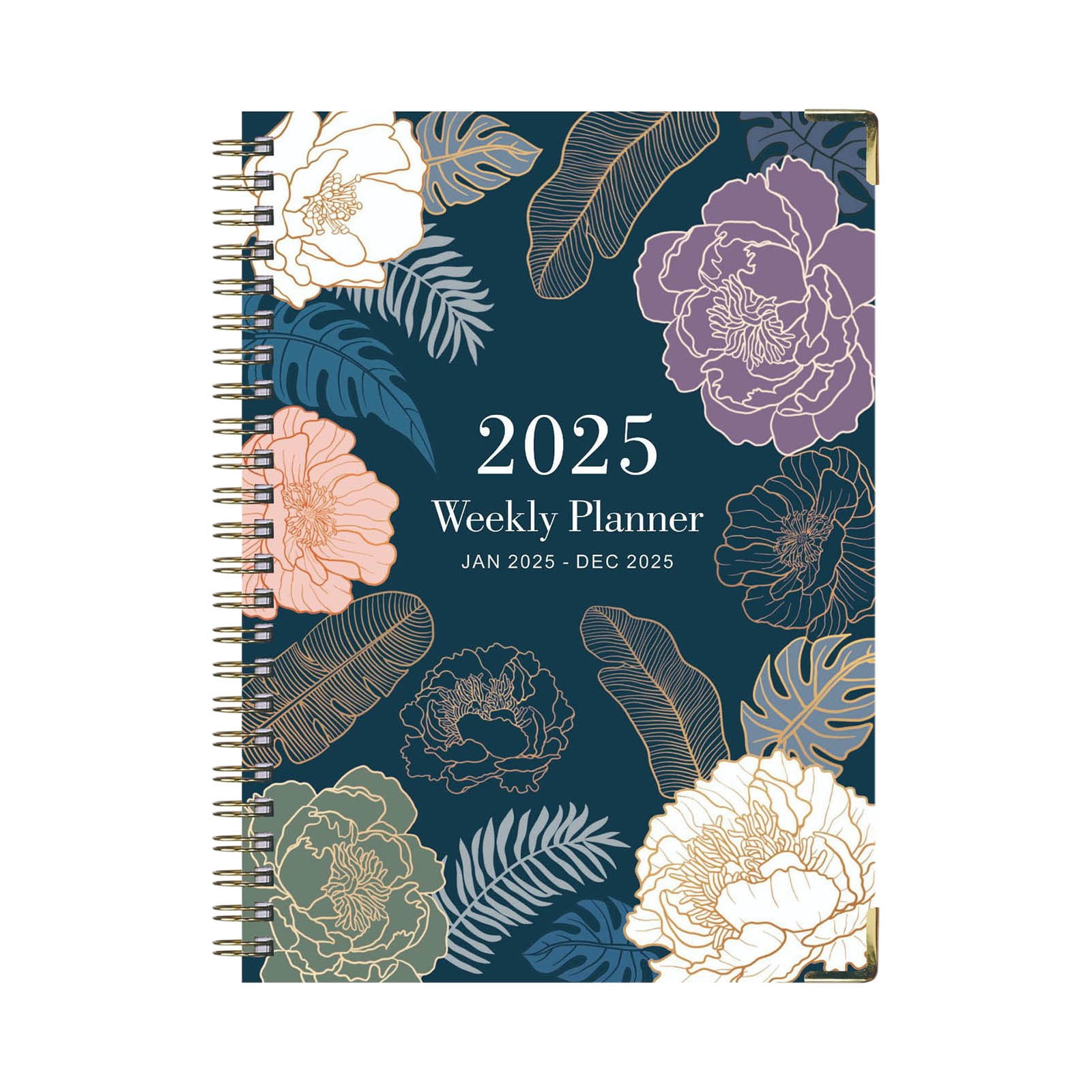 Notebook 2025 English Schedule A5 Plan Book with Separating Pages Plan ...