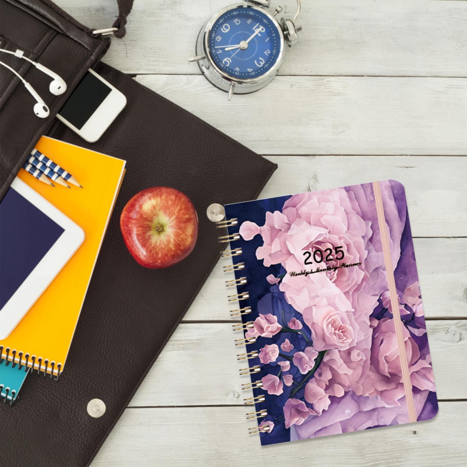 Notebook 2025 Planner Jan. to Dec. 2025 Weekly Monthly Planner 2025 6.3 ...