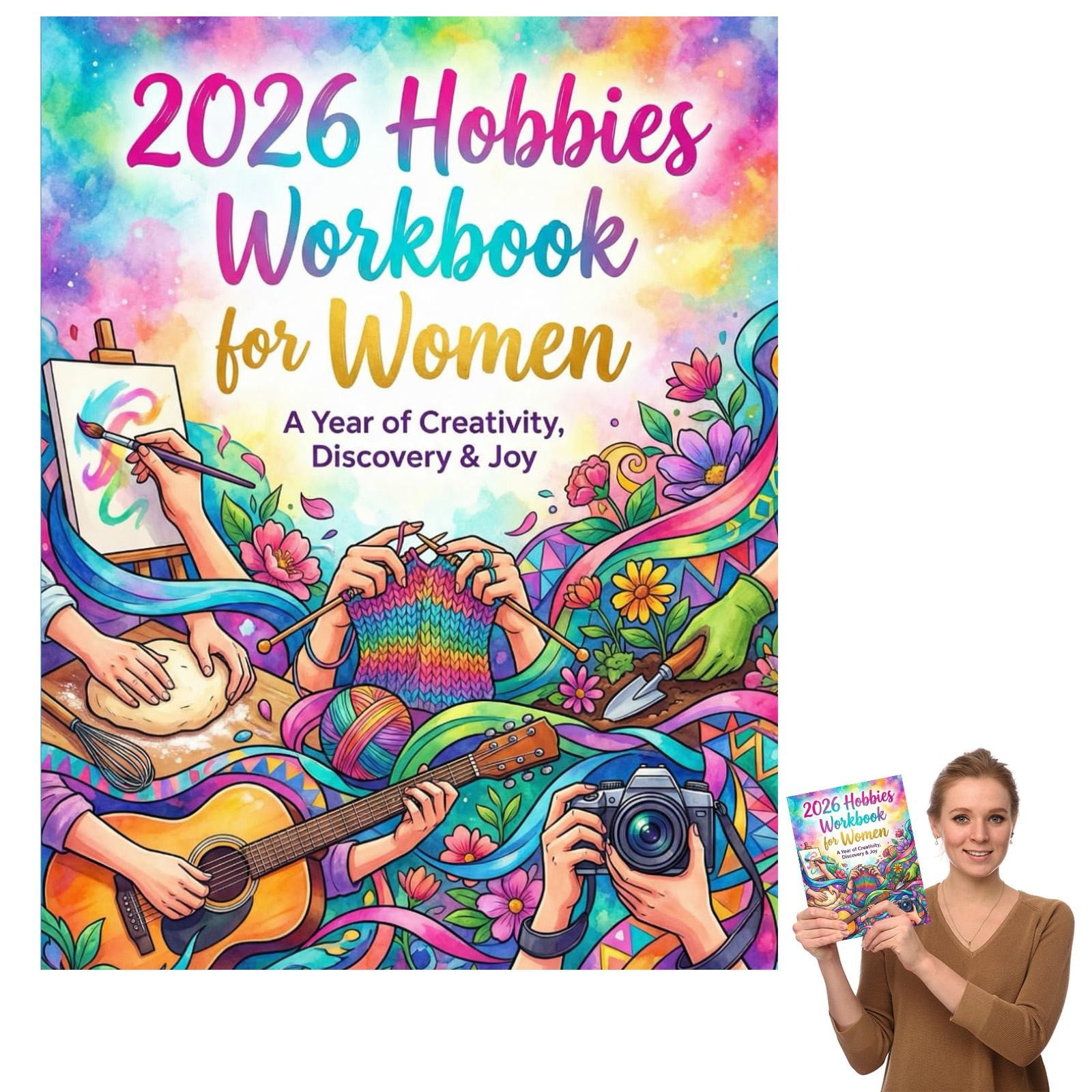 Notebook,2026 Hobby Workbook For Women: A Creative To Exploring New ...