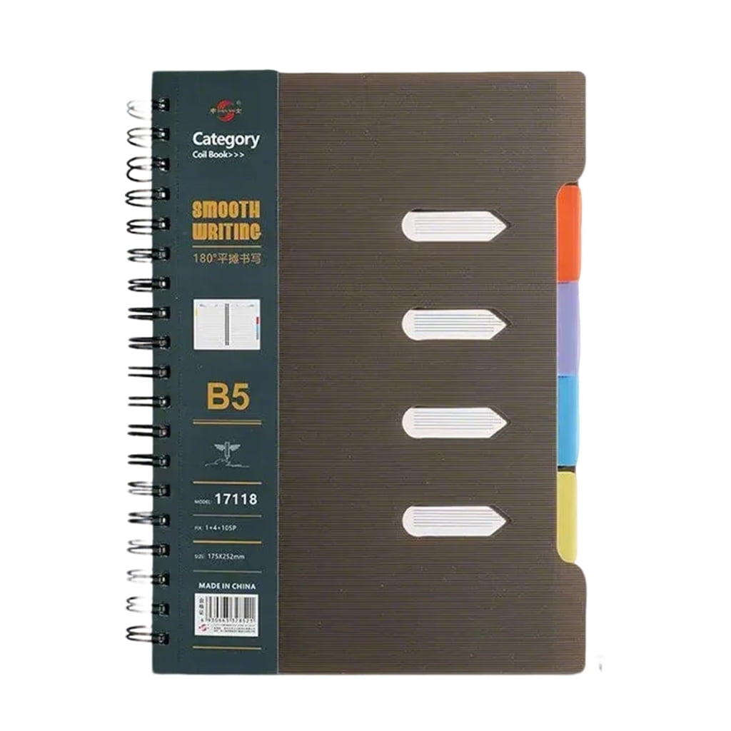 Notebook 210 Pages Wide Lined Business Journal Notebook with Page ...