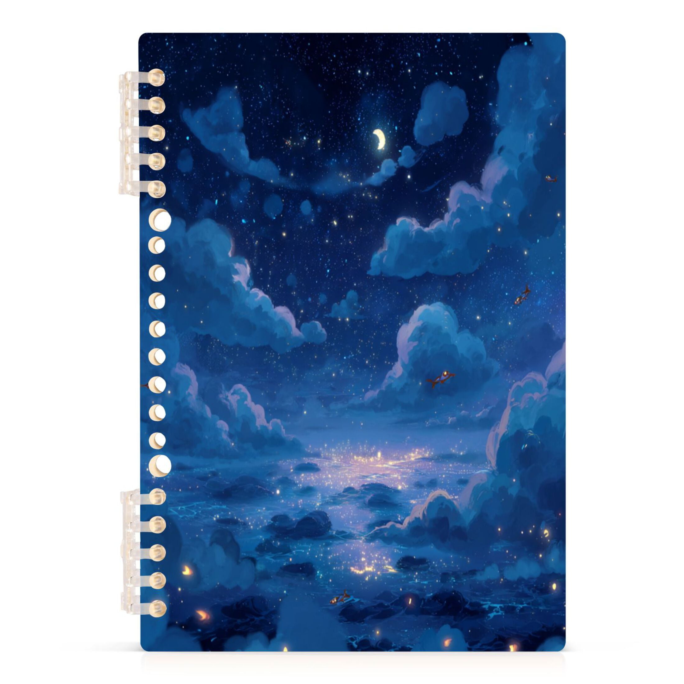 Notebook 8.3x5.7x0.4 Inch Journey Note Diary Hardcover Notebook 60 ...