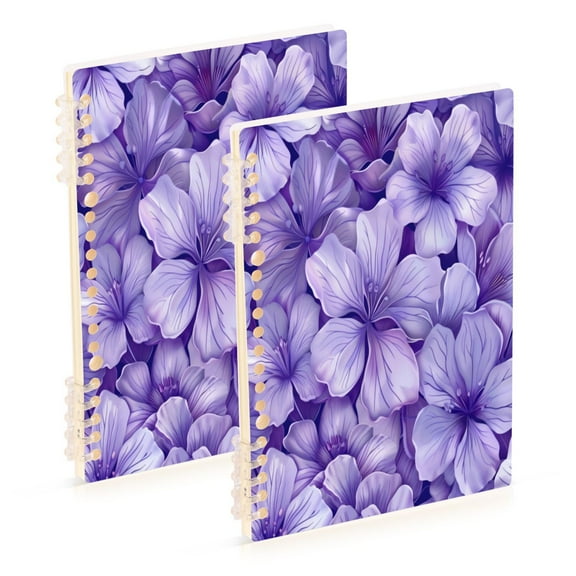 2PCS Notebook 8.3x5.7x0.4 Inch Journey Note Diary Hardcover Notebook 60 ...