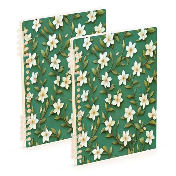 Blank Journal Notebook: Pretty mint green soft cover, 110 blank pages 8 ...