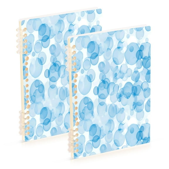 2PCS Notebook 8.3x5.7x0.4 Inch Journey Note Diary Hardcover Notebook 60 ...