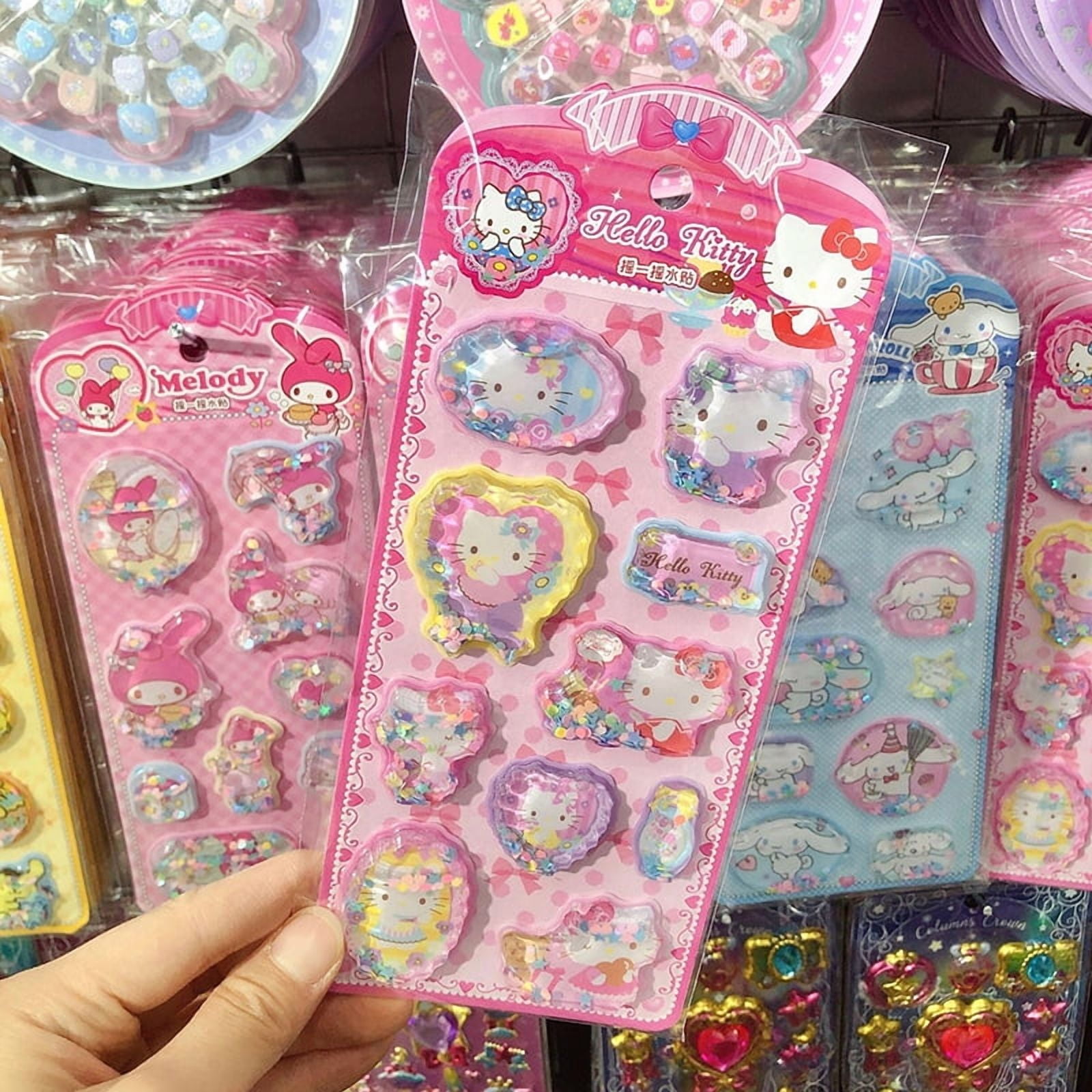 Notebook Album Diary Handbook Decoration Cute Sanrio Shake Sticker ...