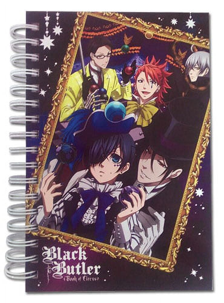 notebook - black butler - new group frame hardcover (book of circus ...