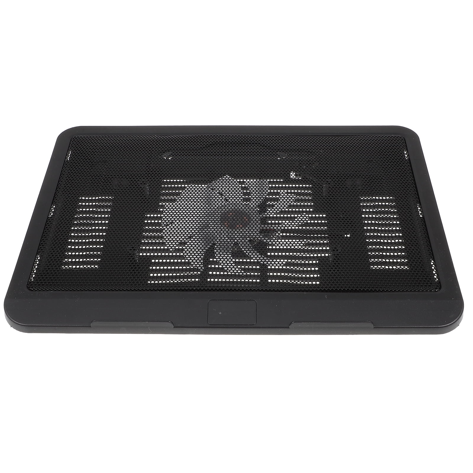 ifundom Black Laptop Cooling Pad with Silent USB Fan, Large Ventilation ...