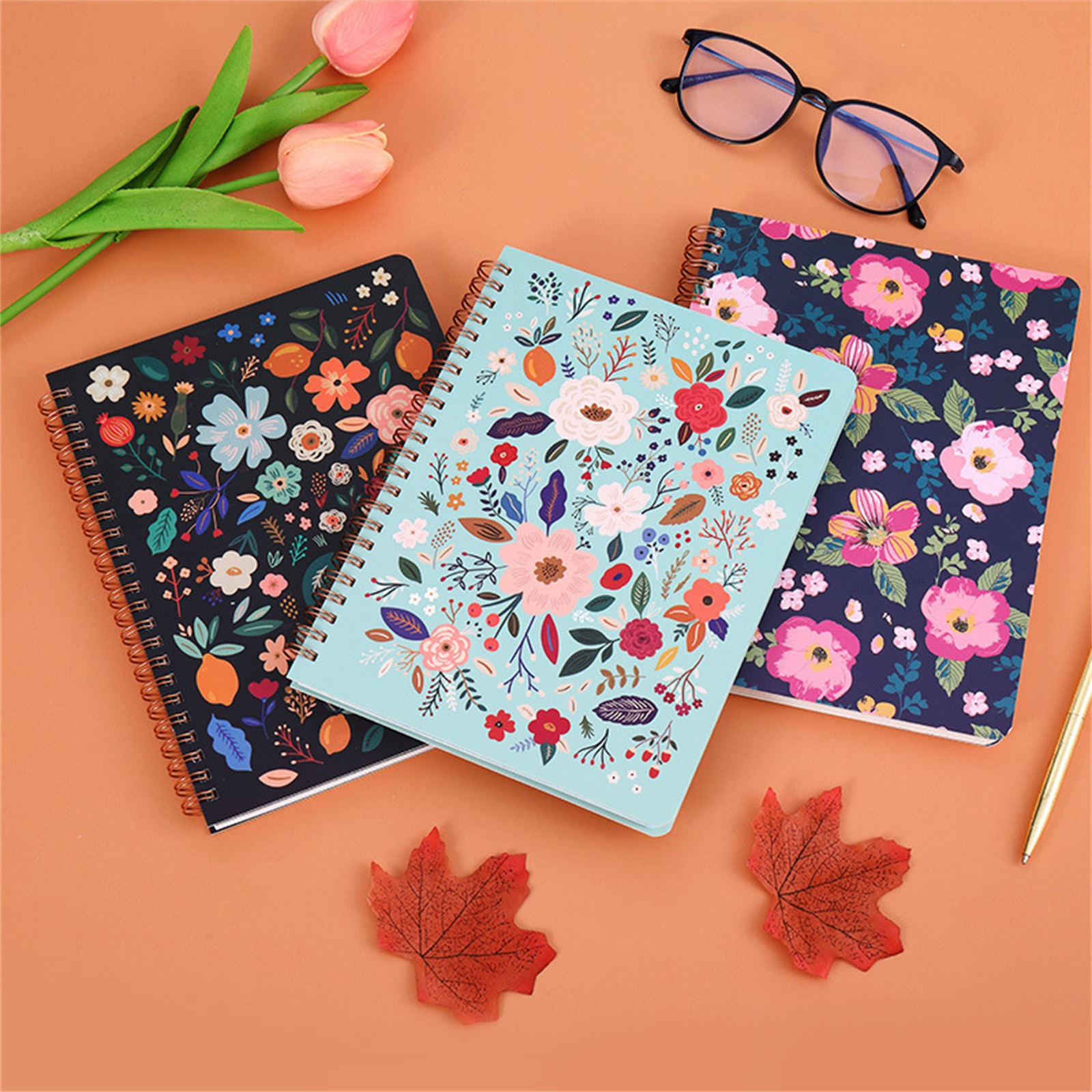 Notebook Cute College Ruled 8x6 Journal/Notebook With Large Pockets And ...