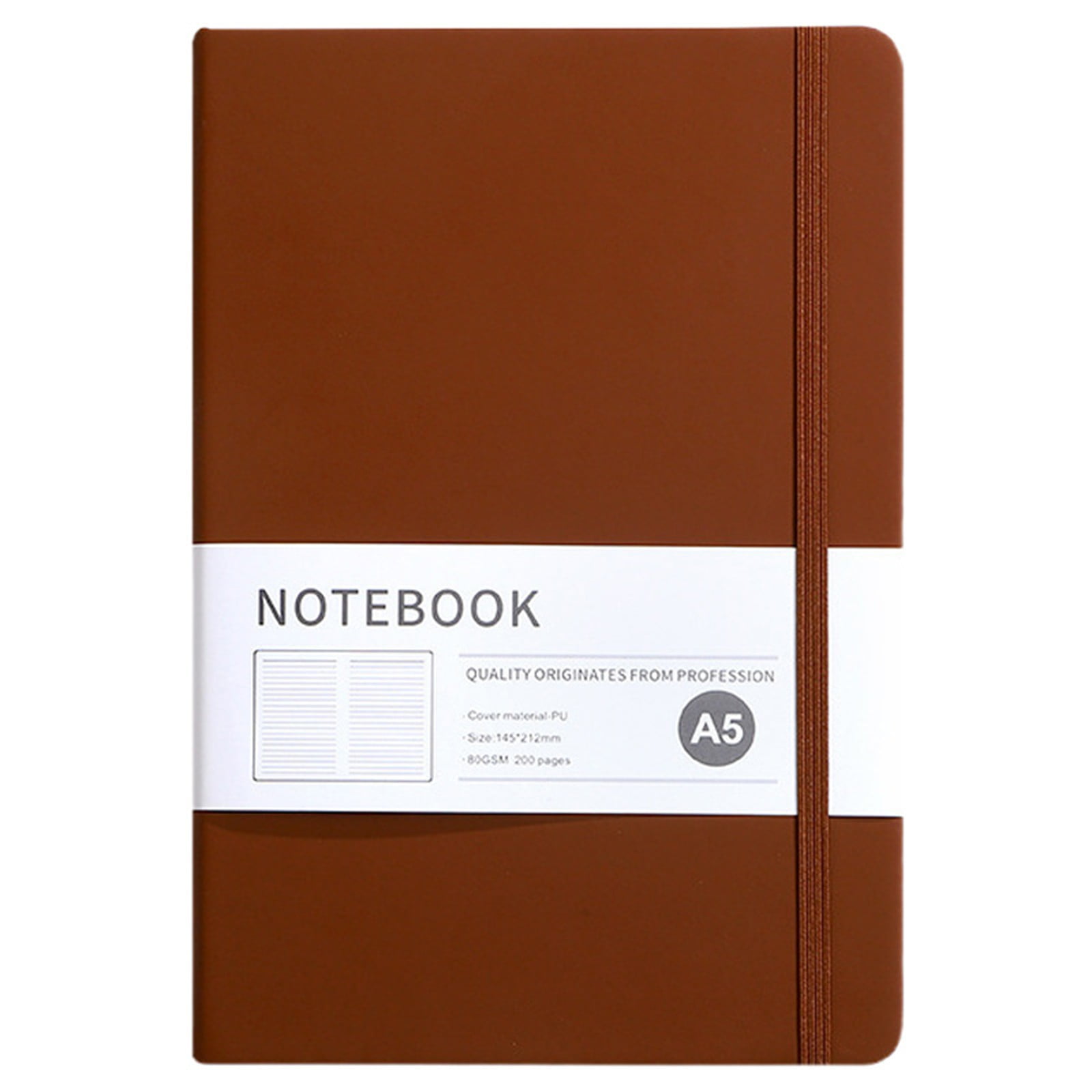 The Notebook, Cxui Luxury A5 Leather Notebook, Hardcover Lay Flat ...