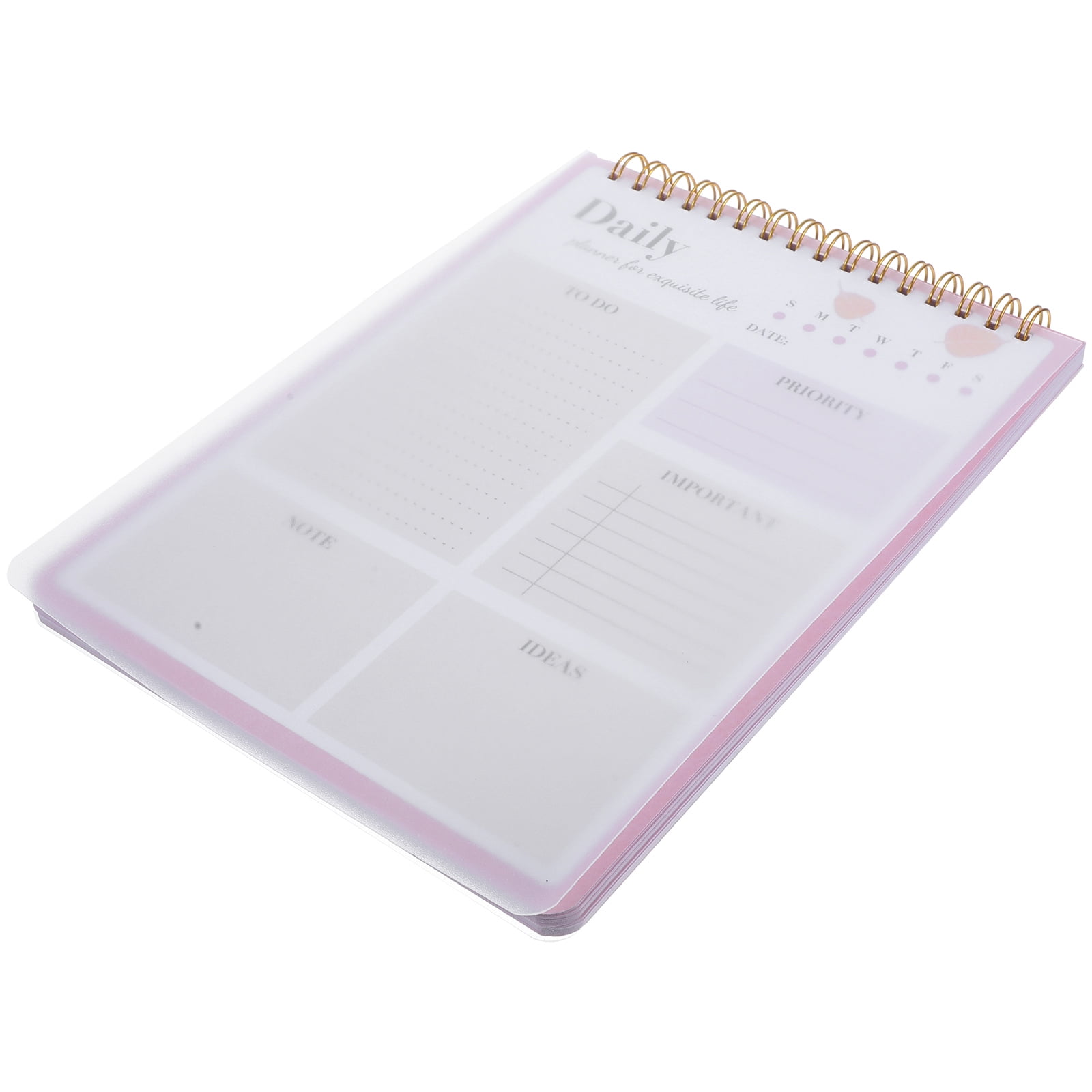 Notebook Daily Calendar to Do List Planner Schedule Notepad Notebooks ...