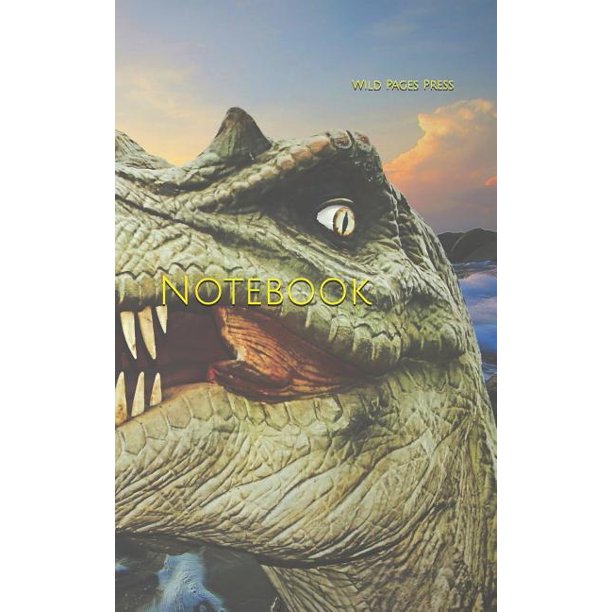 Notebook: Dinosaur dinosaurs dino giant lizard prehistoric times T-Rex ...