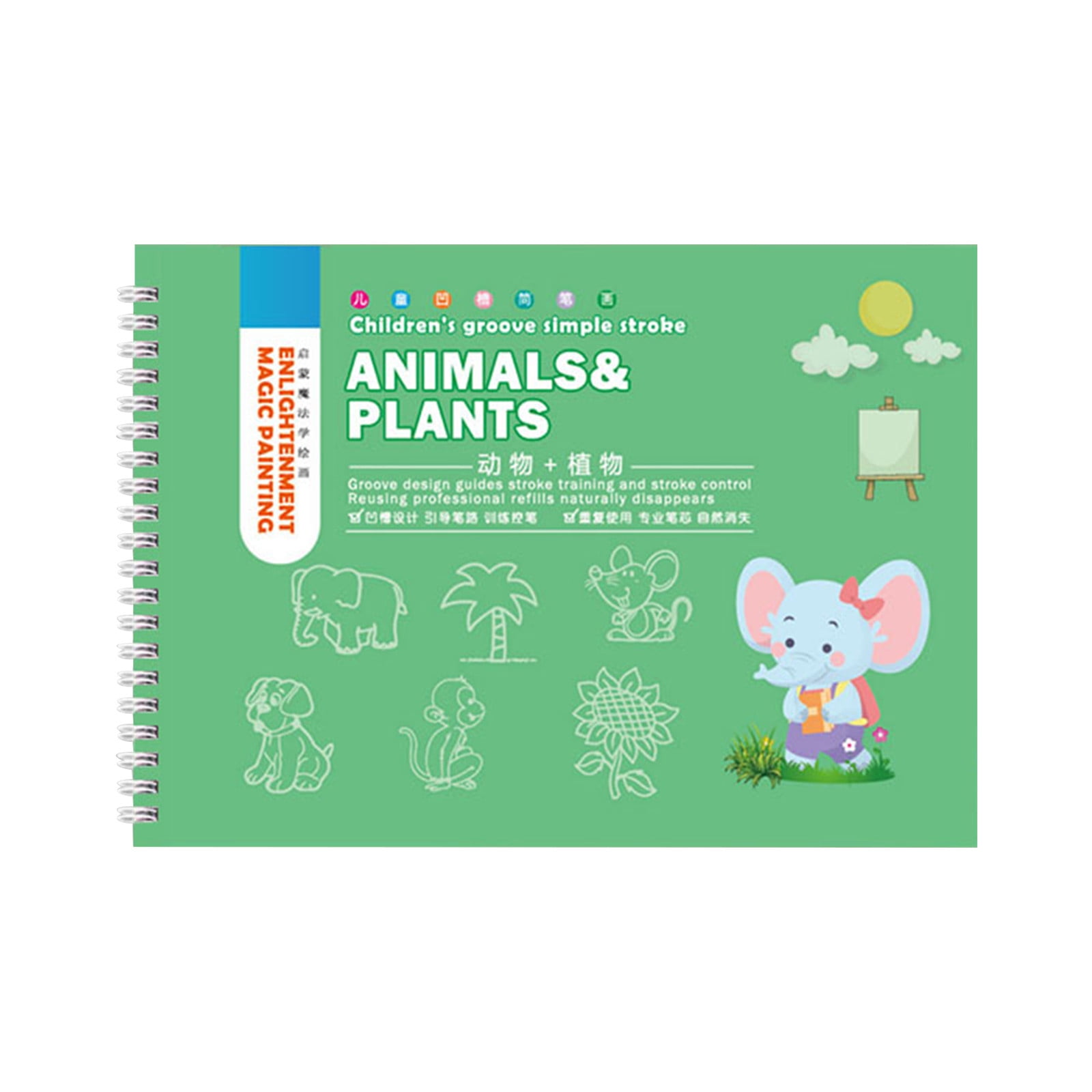 Notebook Drawing Book For Children Enlightenment Picture Book Pen ...