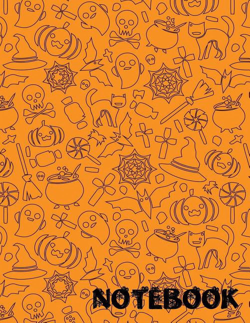 Notebook: Halloween Composition Book (Diary/Journal/Notebook) (8.5x11 ...