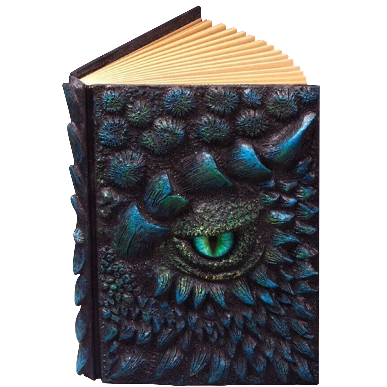 Notebook Handmade Magic Resin Hand Account Book 3D Dragon Relief Diary ...