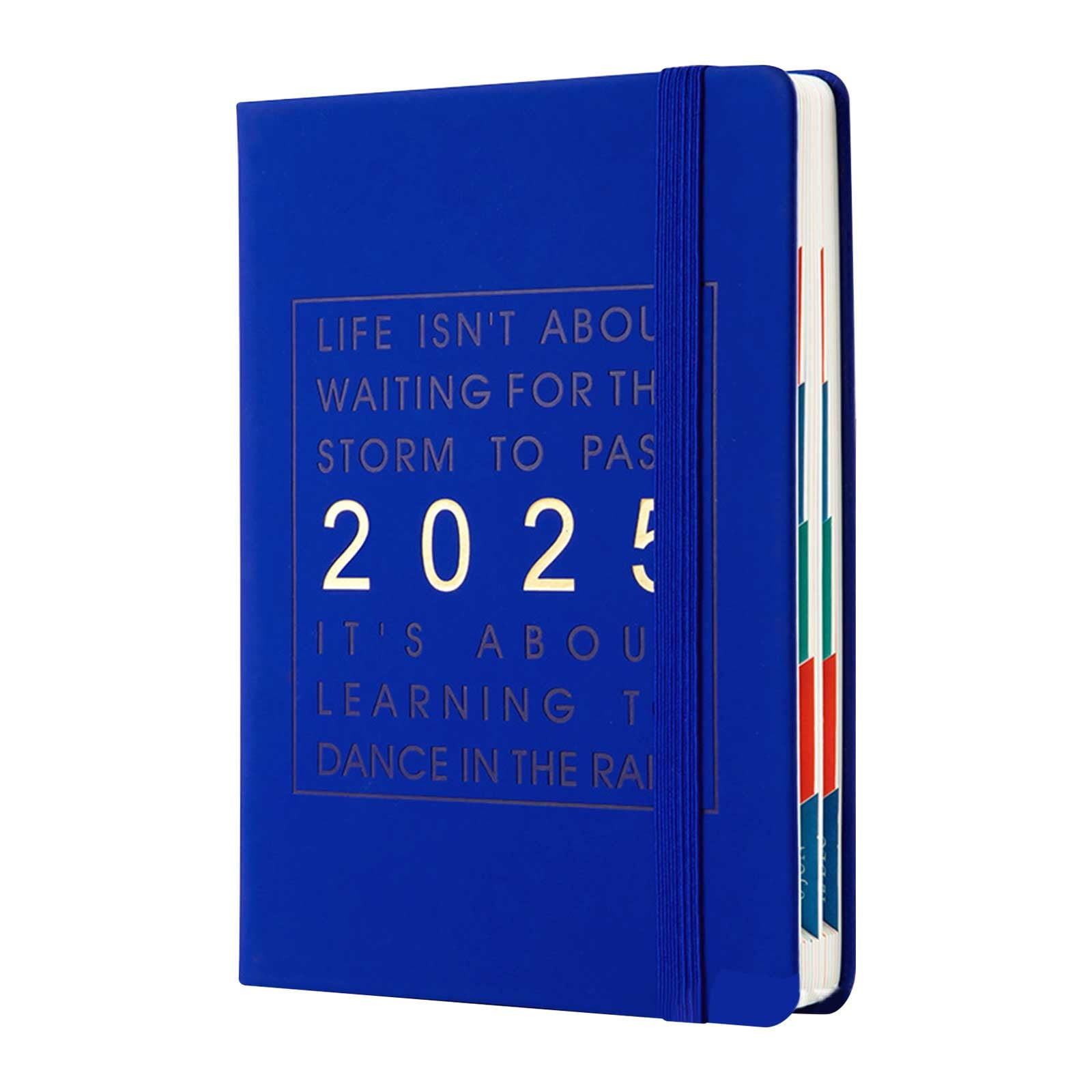 Notebook Journal 2025 English Agenda Book 365 Day Planner Manual Yearly ...