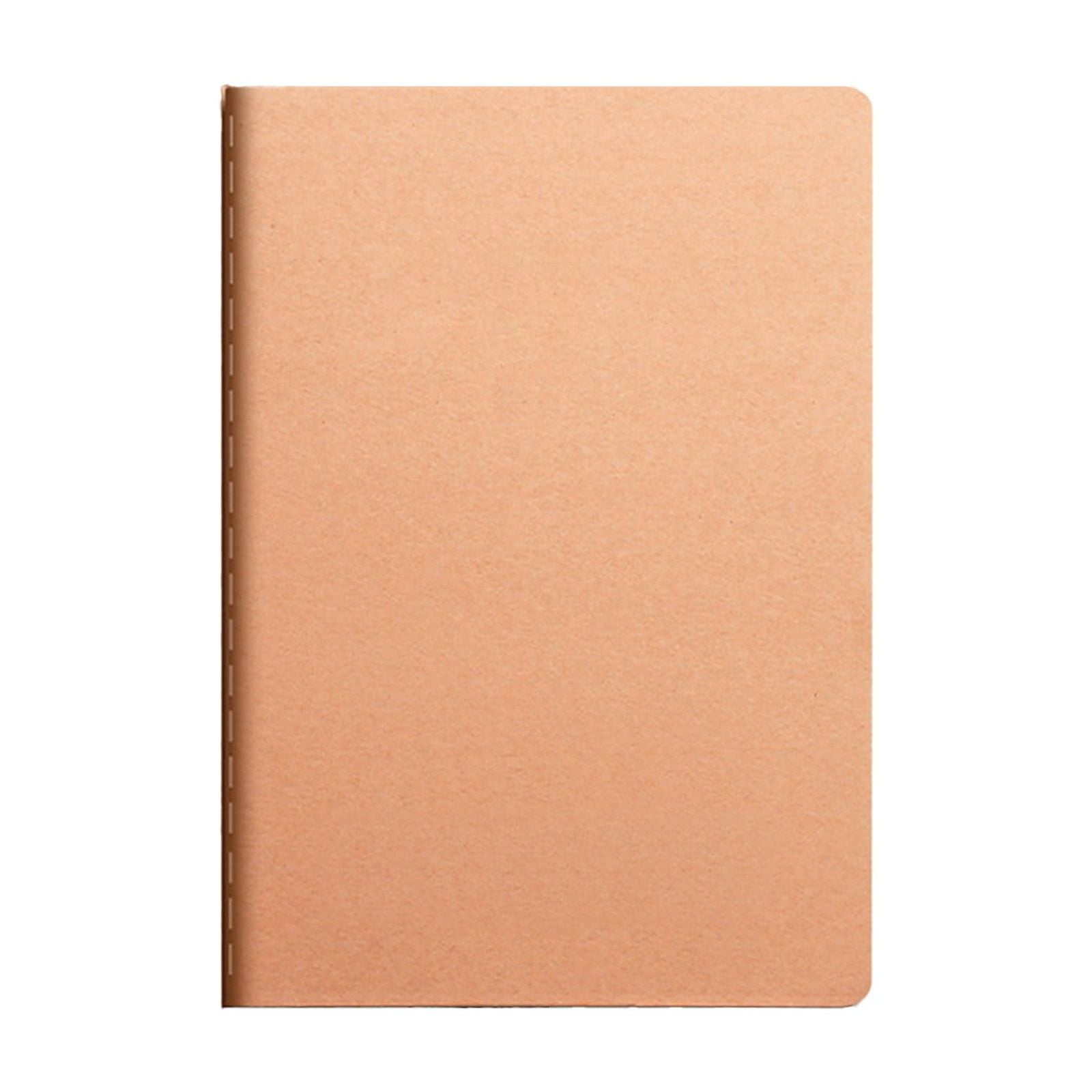 Notebook Notebook Compact A5 Size with Kraft Paper Cover, 8mm Grid ...