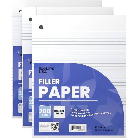 Loose Leaf Filler Paper in Paper - Walmart.com