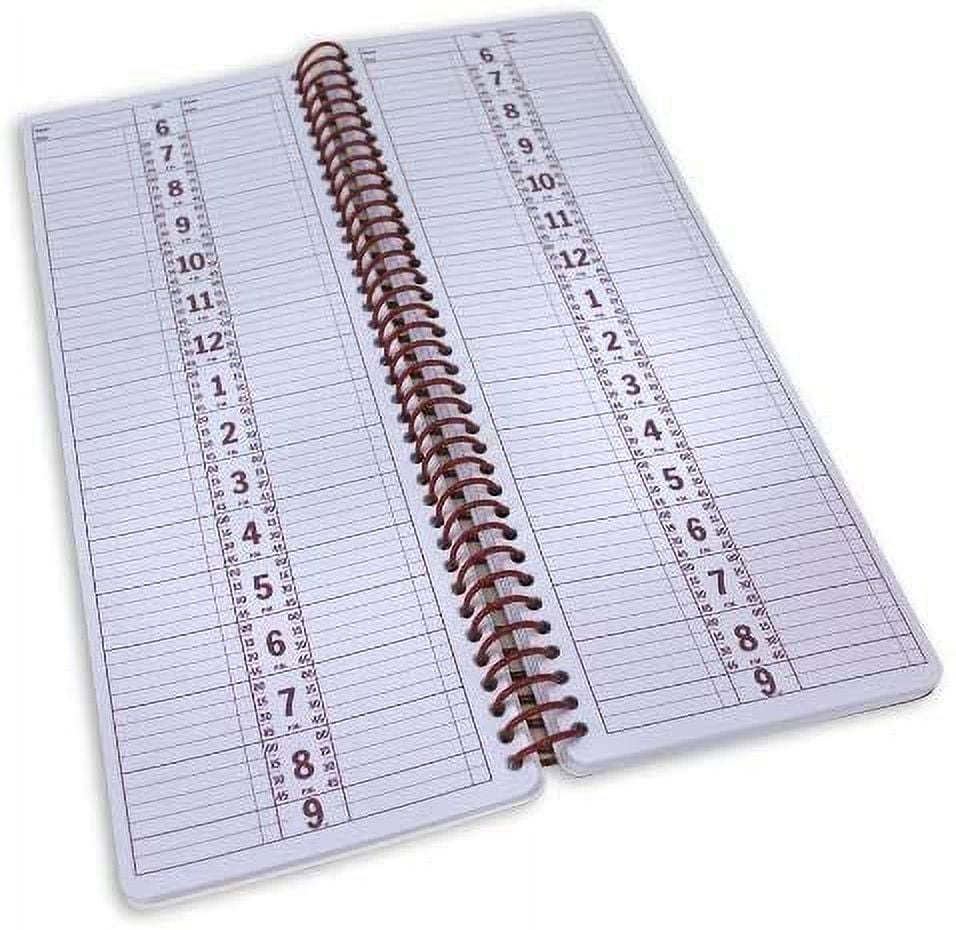 Notebook Planner, Appointment Book â€“5" x 13.5" Large Undated 2024 ...