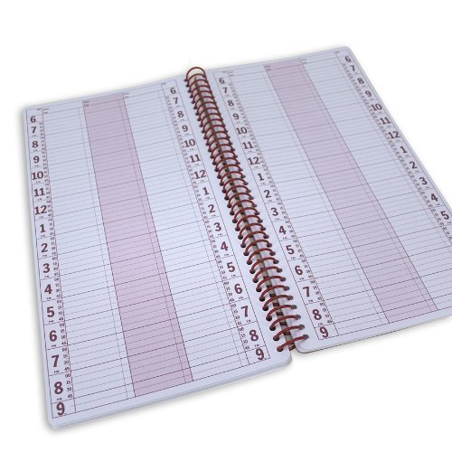 Notebook Planner, Appointment Book â€“ Large 7" x 13.5" Undated 2024 ...