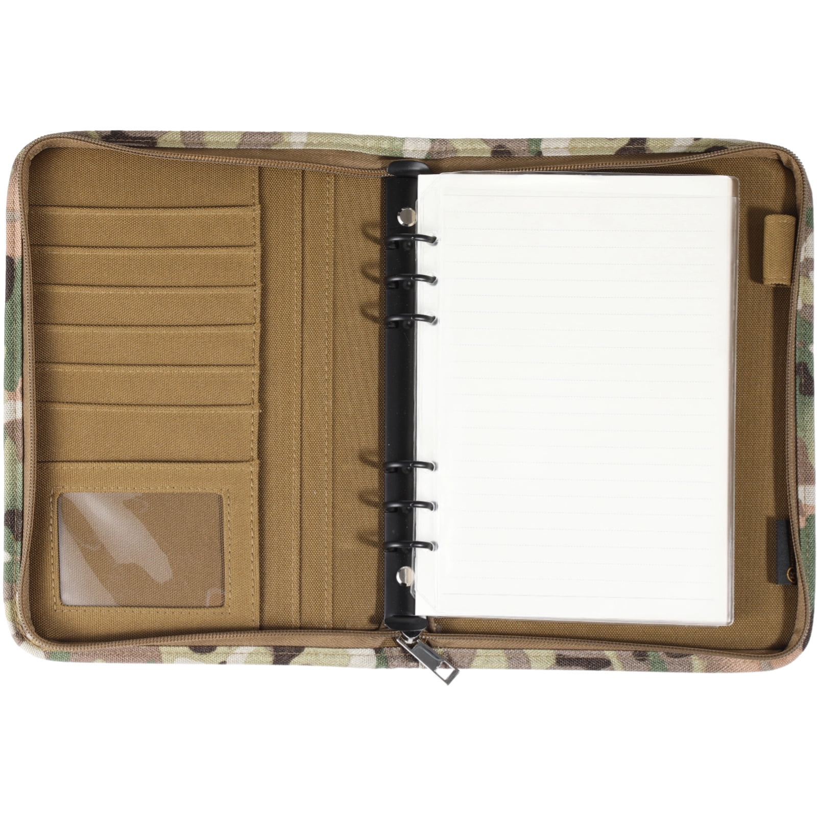 Tactical Notebook Padfolio Ring Binder,with 80-Sheets/160 Pages of ...