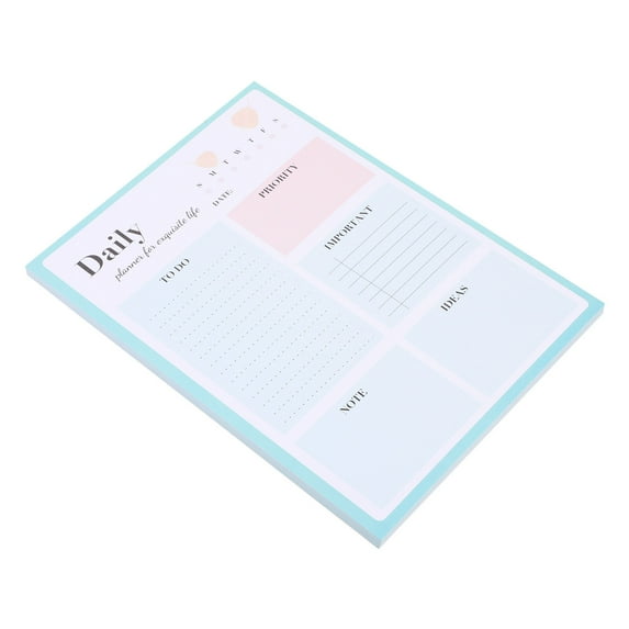 ifundom Green Daily Planner Notepad for Task Management 1Pcs - Walmart.com