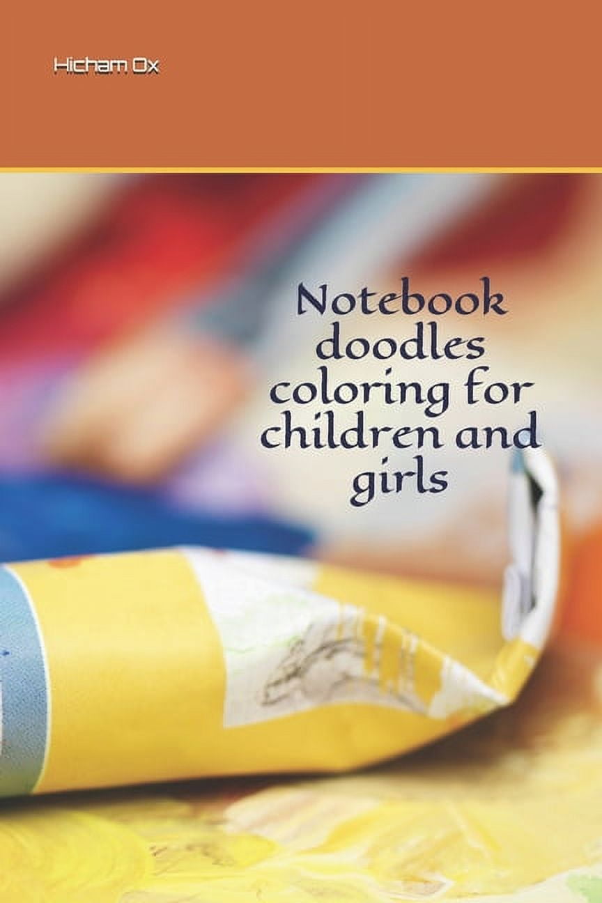 Notebook doodles coloring for children and girls - Walmart.com
