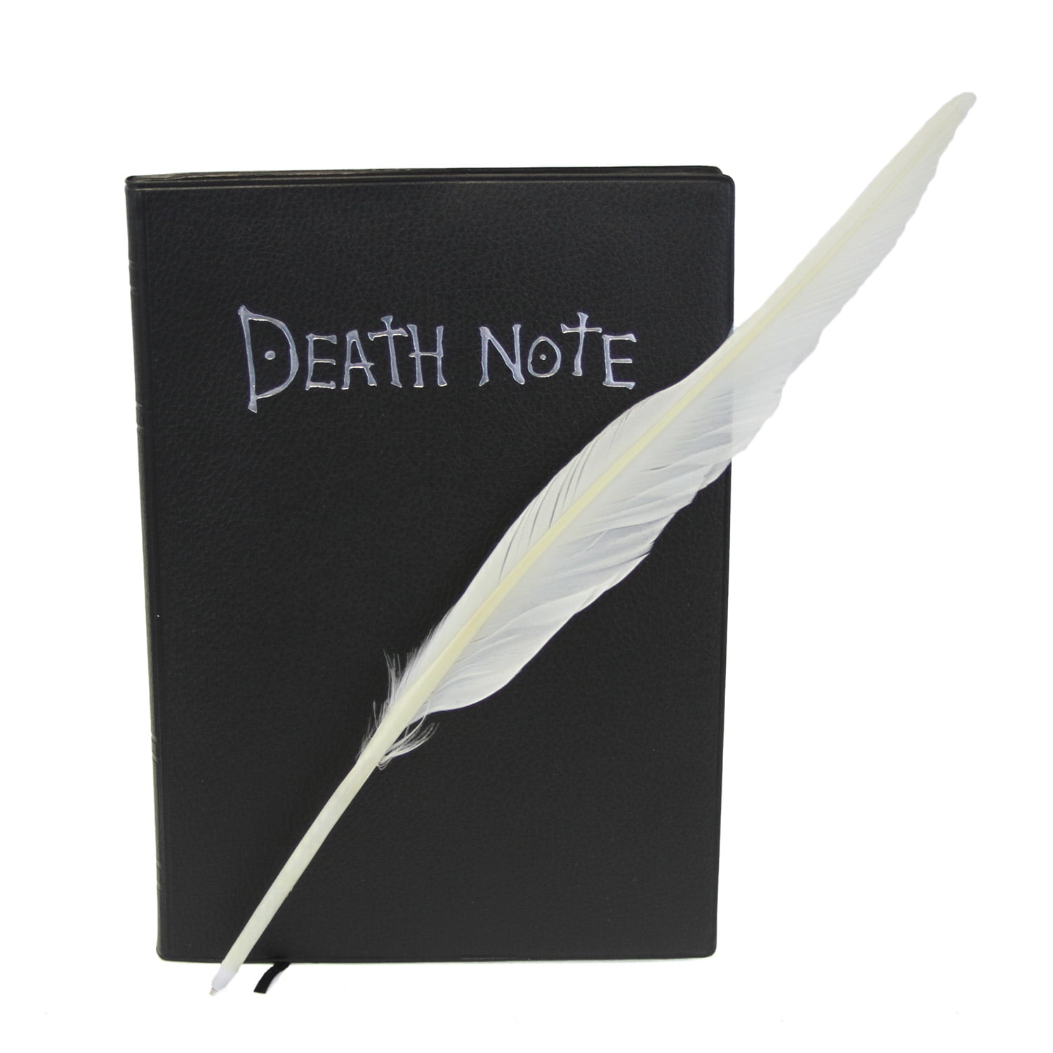Notebook with Feather Pen Quill - Death Note 5.75x8" Notebook - Walmart.com