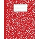 Notebooks College Ruled: Marble Composition Notebook College Ruled: Red ...