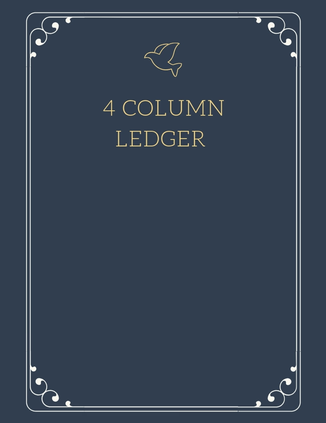 Blank Accounting Ledger