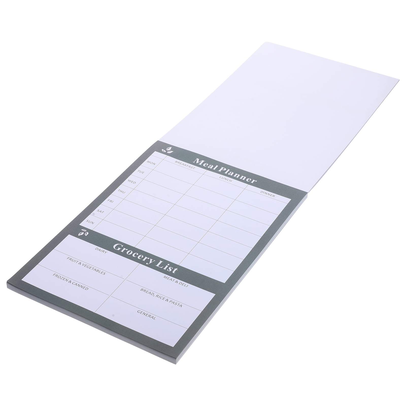 Notebooks Weekly Tearable Notebook Weekly Meal Planner Menu Planner ...