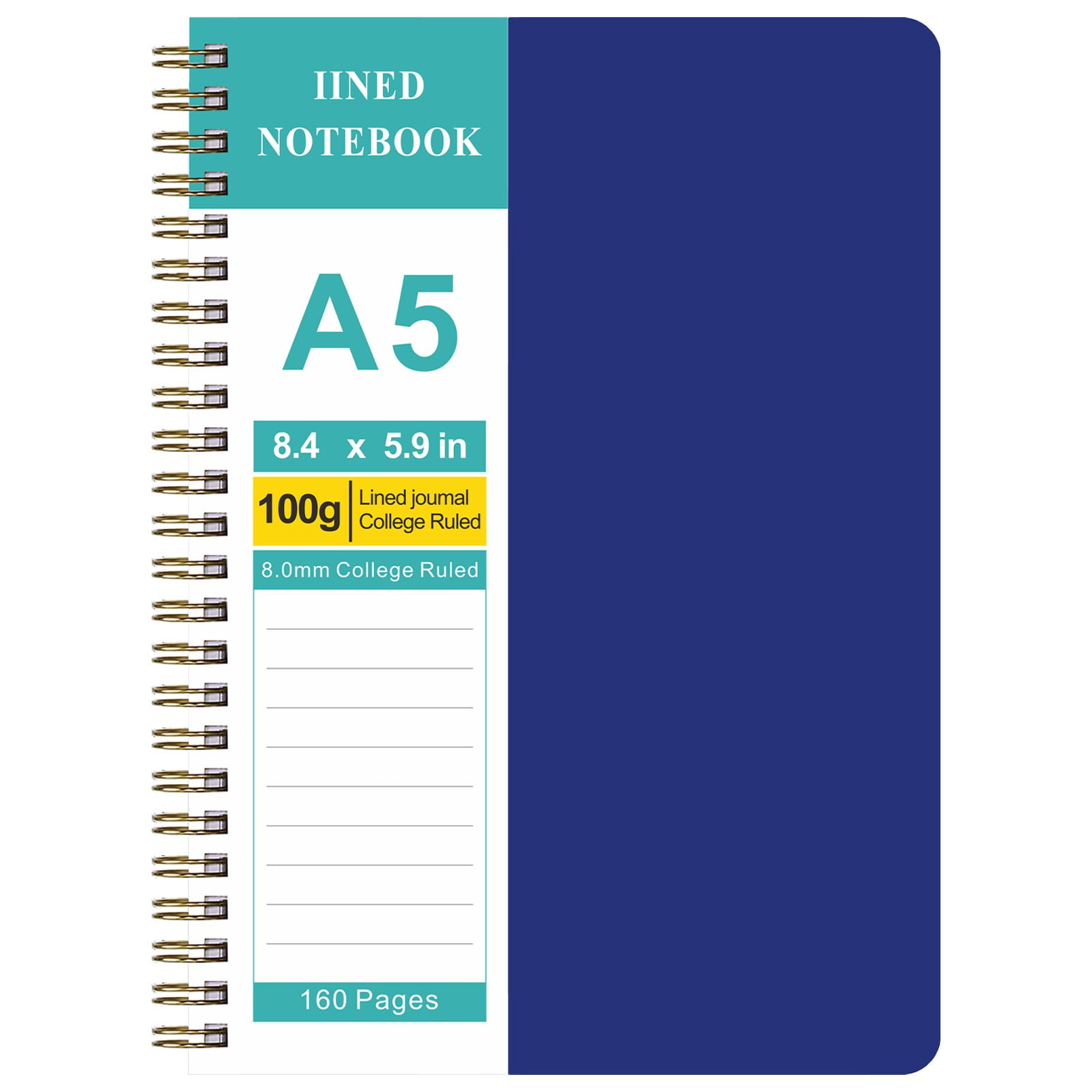 Notebooks for Work Clearance, Furenl Notebook 5 Pieces Notebook 5.9 "X ...