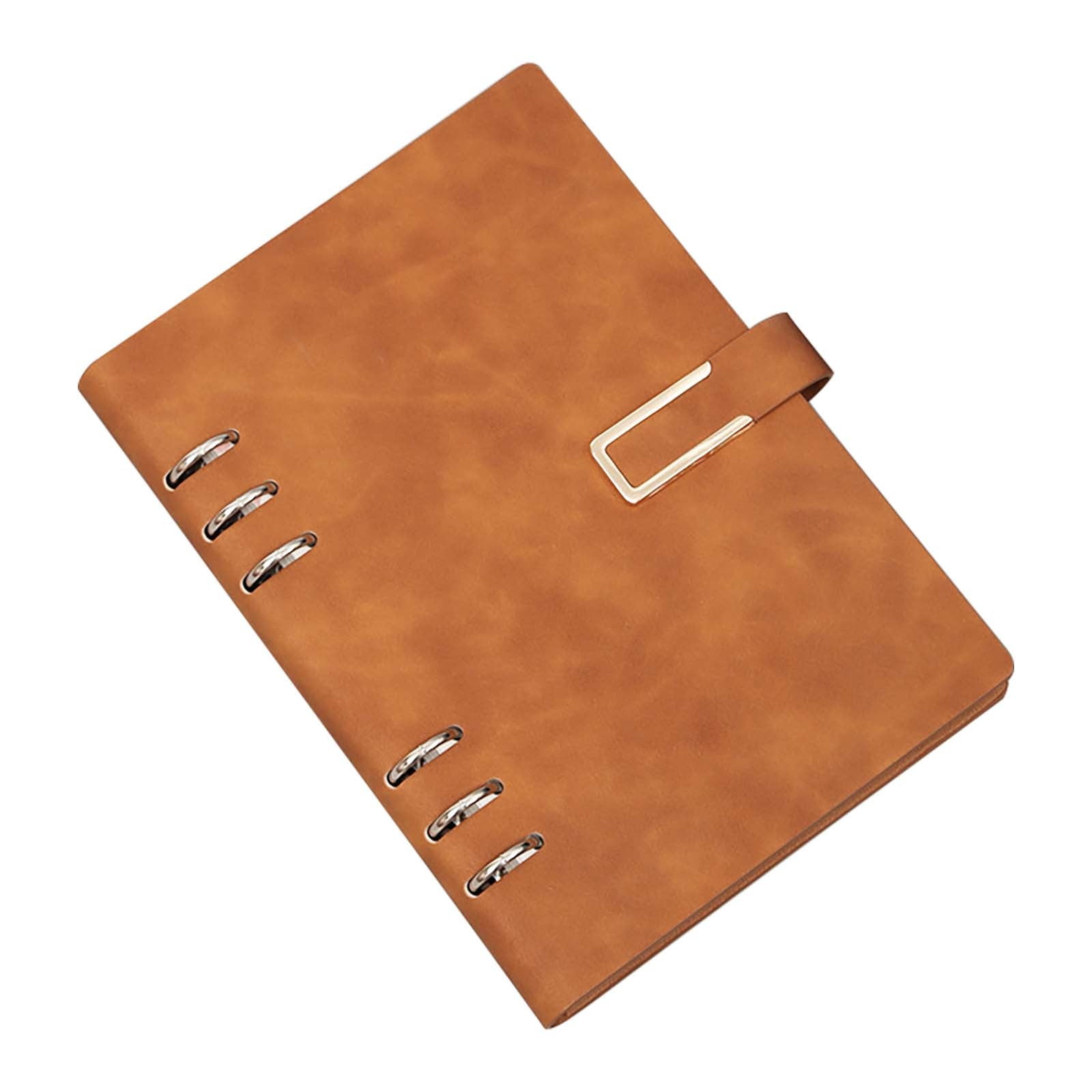 Notebooks for Work Clearance, Furenl Leather Notebook A6 Notebook Book ...