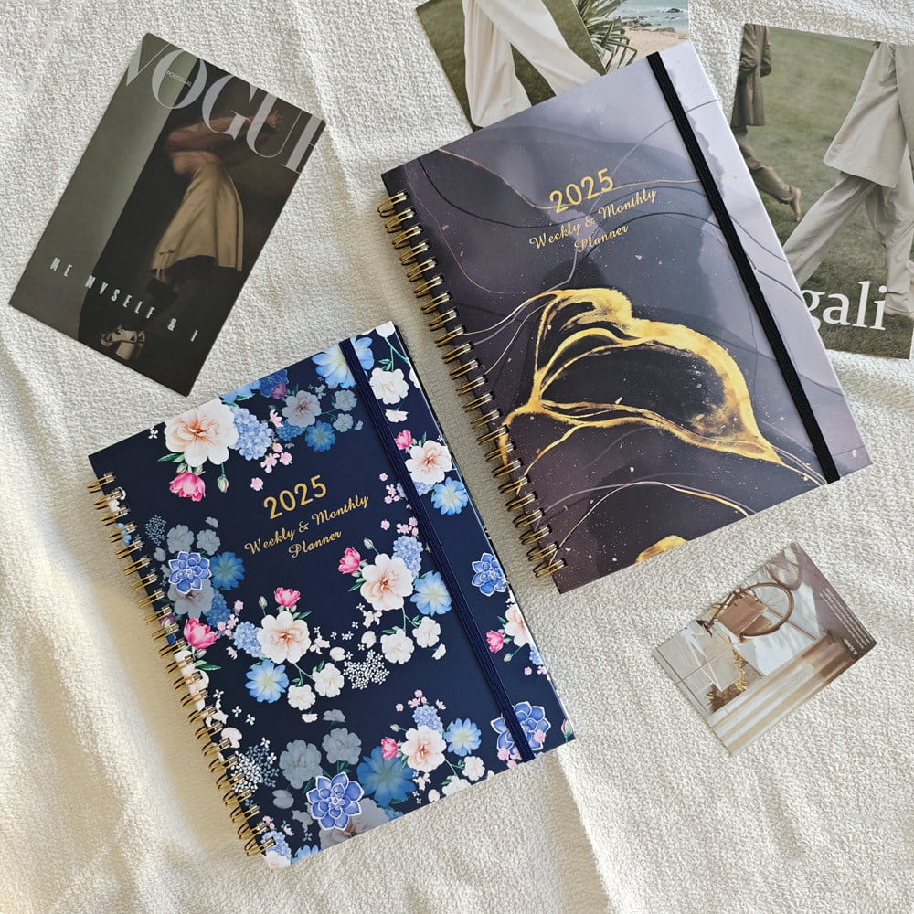 Notebooks for Work, Hwkond 2025 English Schedule A5 Plan Book With ...