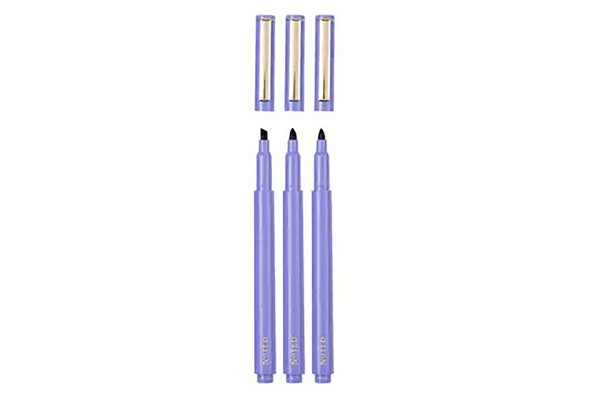 Noted by Post-it Permanent Markers - Purple (3 Pack) Includes 1 of Each ...
