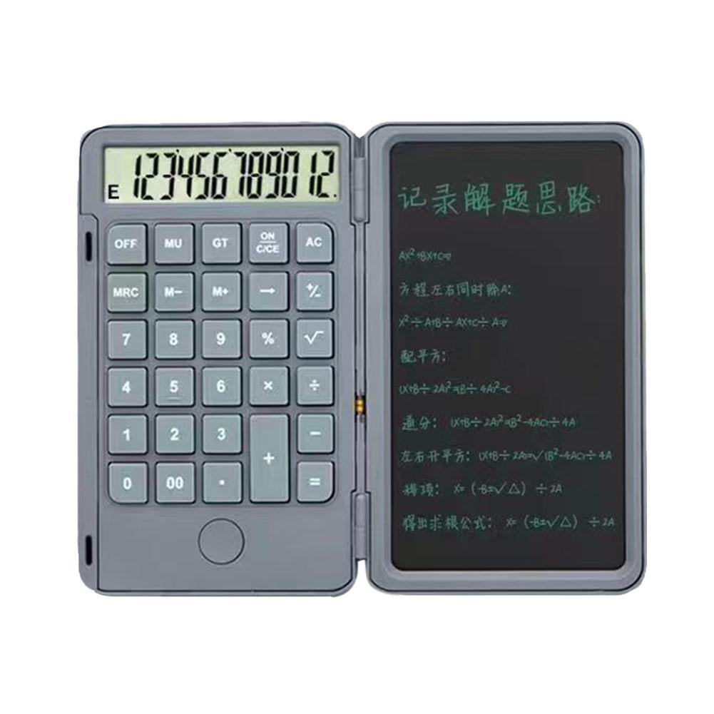 Notepad For w/ Foldable LCD Handwriting Tablet 12Digit For Of Display ...