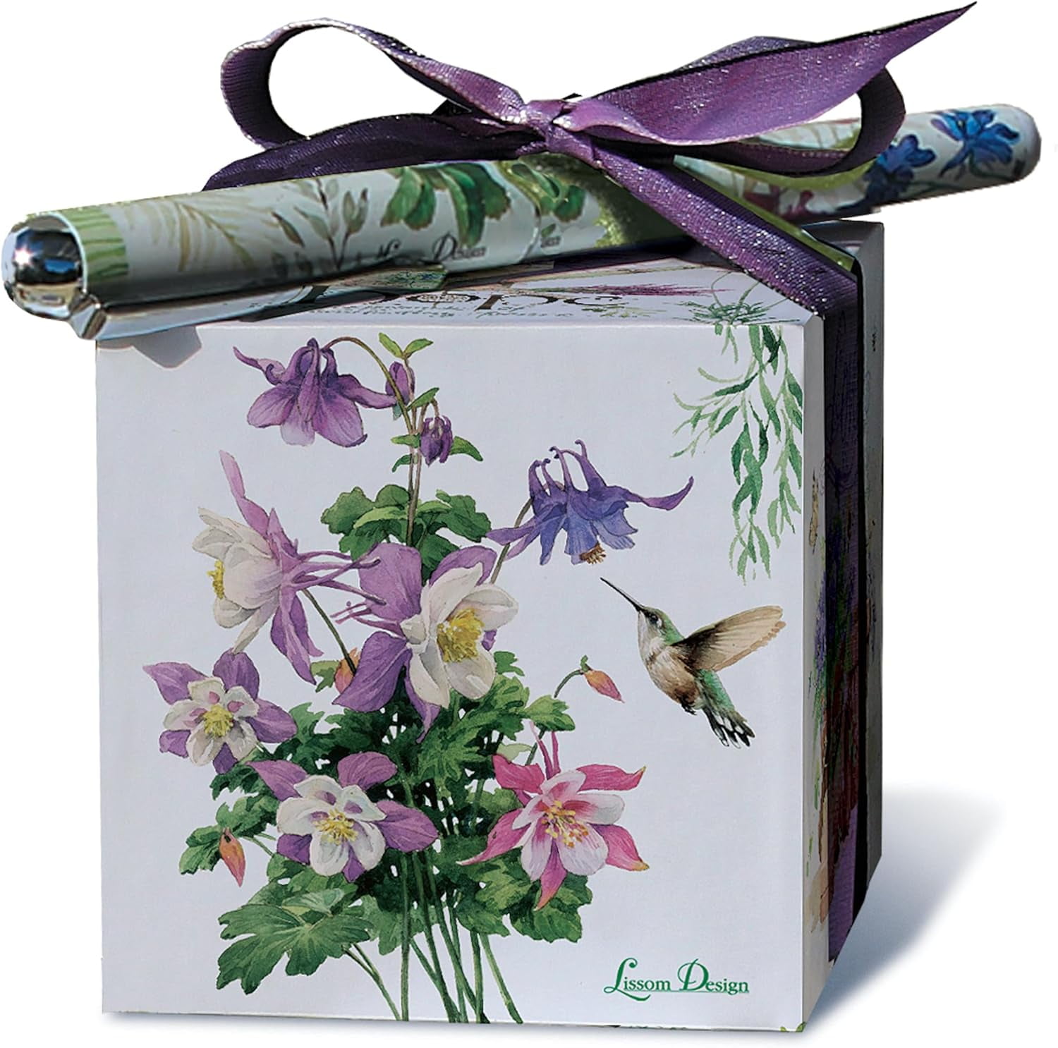 Notepad Gift Sets - 2-Piece Block Paper Note Pad Pen Gift Set for Home ...