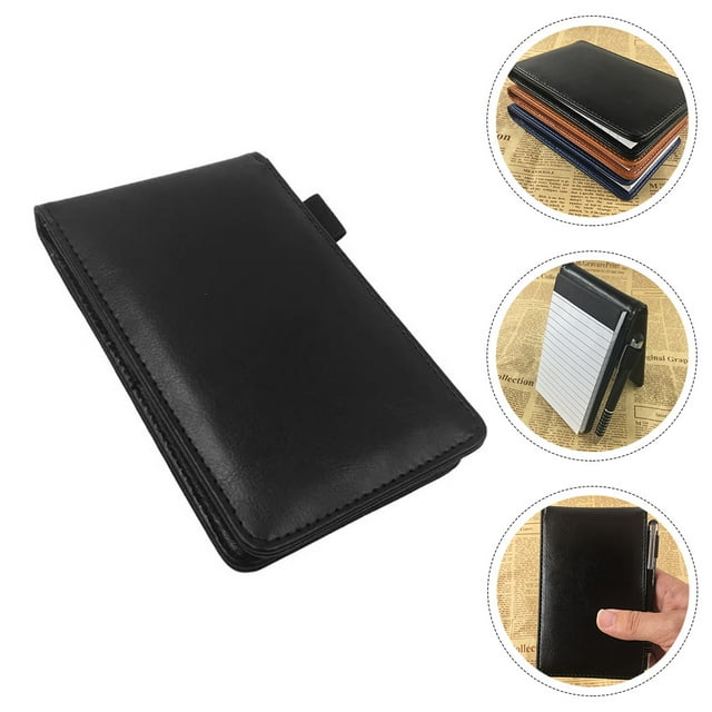 Notepad Notebooks Notebook Mini Small Pocket Office 3X5 Pu Notepads ...
