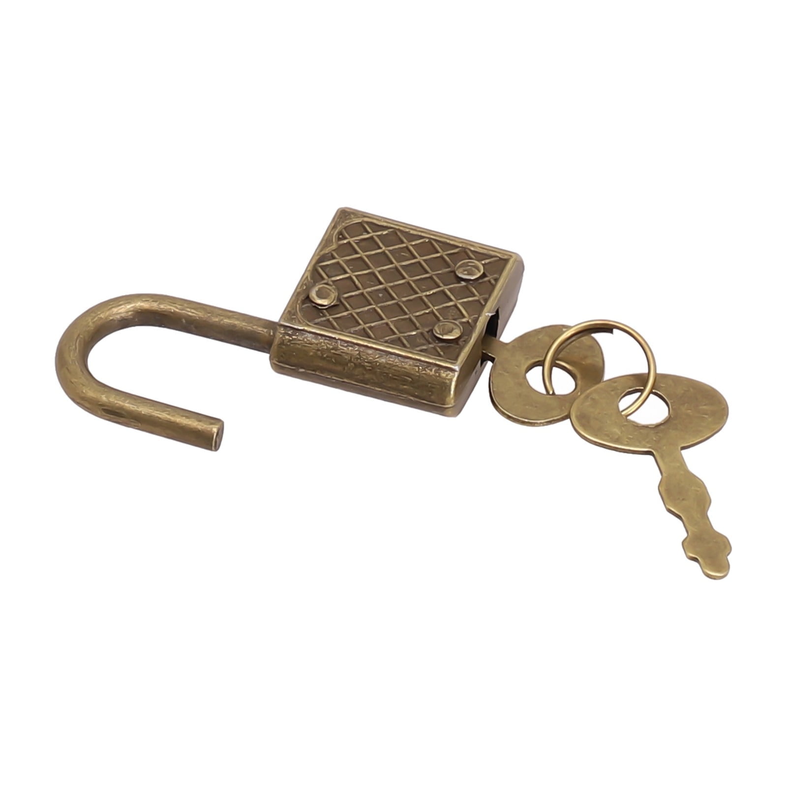 Notepad Padlock Retro Padlock Lock Notebook Luggage Belt Padlock Lock ...