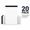 TAVENE, Notepads Bulk, 4 x 6 inch, Ruled Pages Pack of 20 - Walmart.com