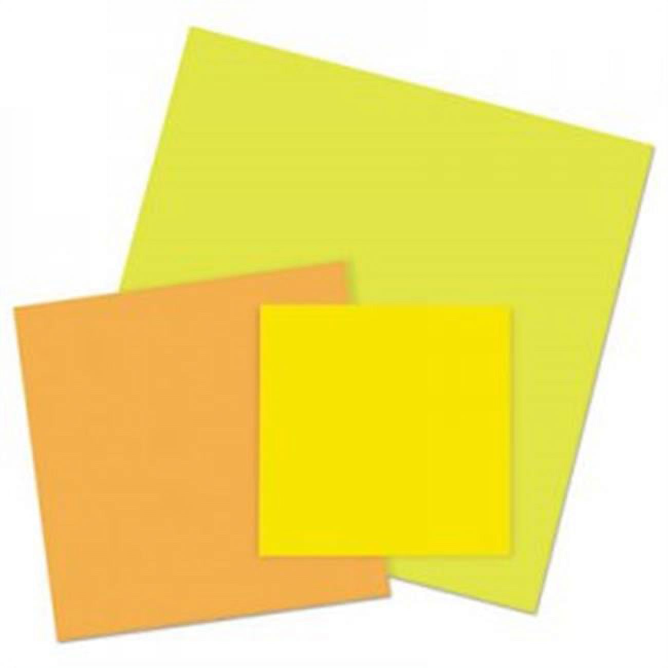 Notes Super Sticky Big Notes, Unruled, 11 x 11, Yellow - Walmart.com
