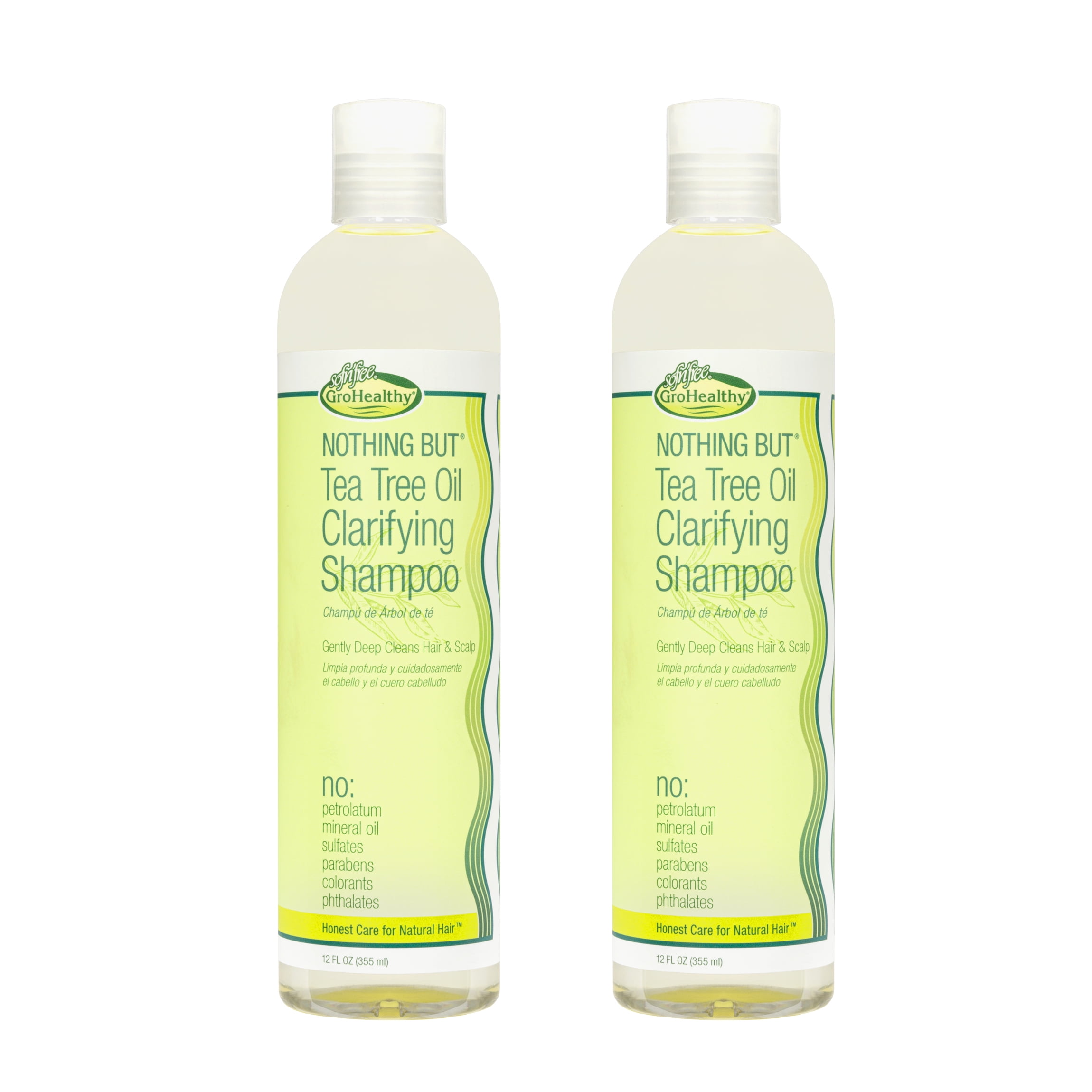 Nothing But Tea Tree Oil Clarifying Shampoo for Hair and Scalp, Deep ...