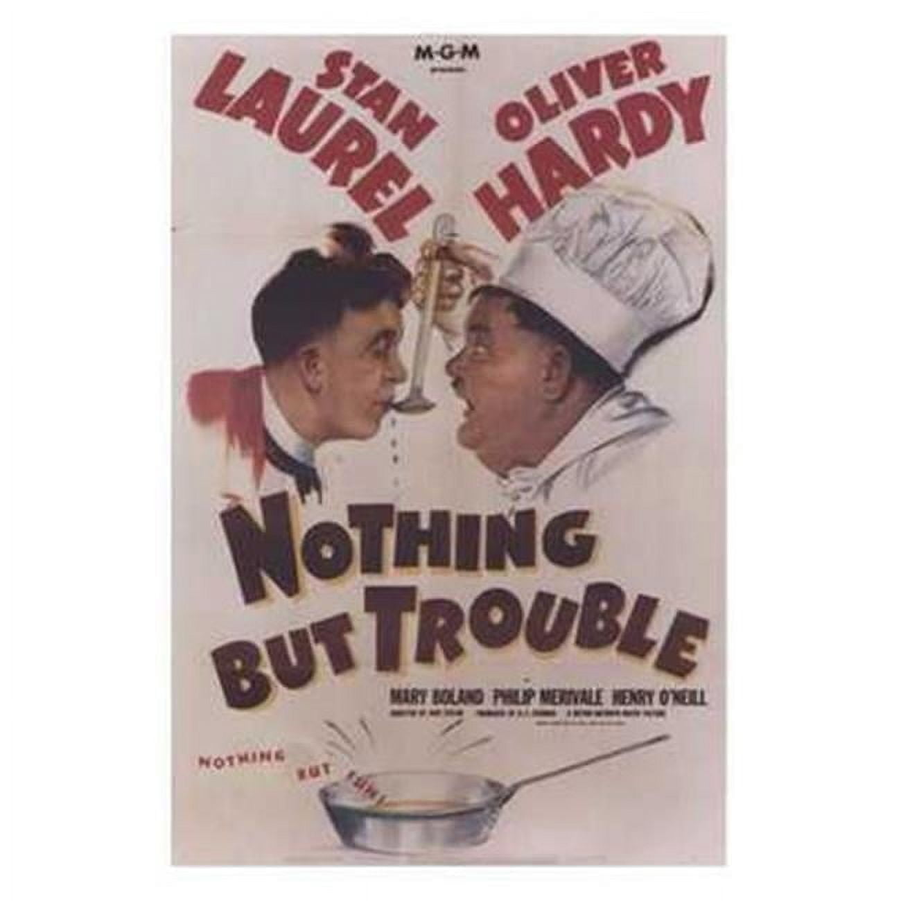 Nothing But Trouble Movie Poster - 11 x 17 in. - Walmart.com