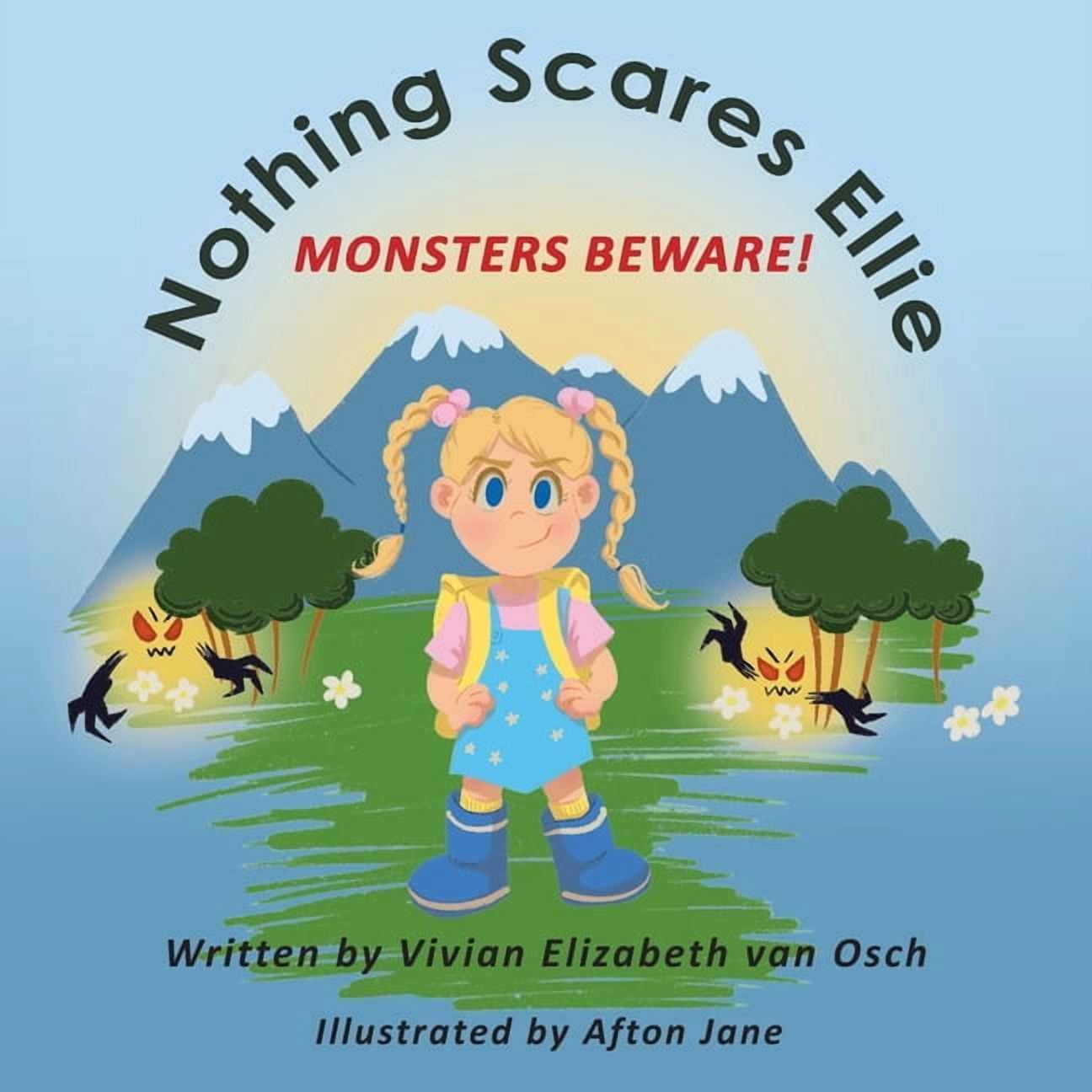 Nothing Scares Ellie: Monsters Beware!, (Paperback) - Walmart Business ...