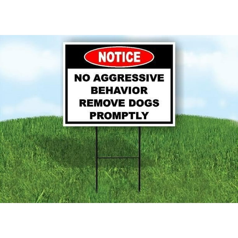 Aggressive Behavior Signs